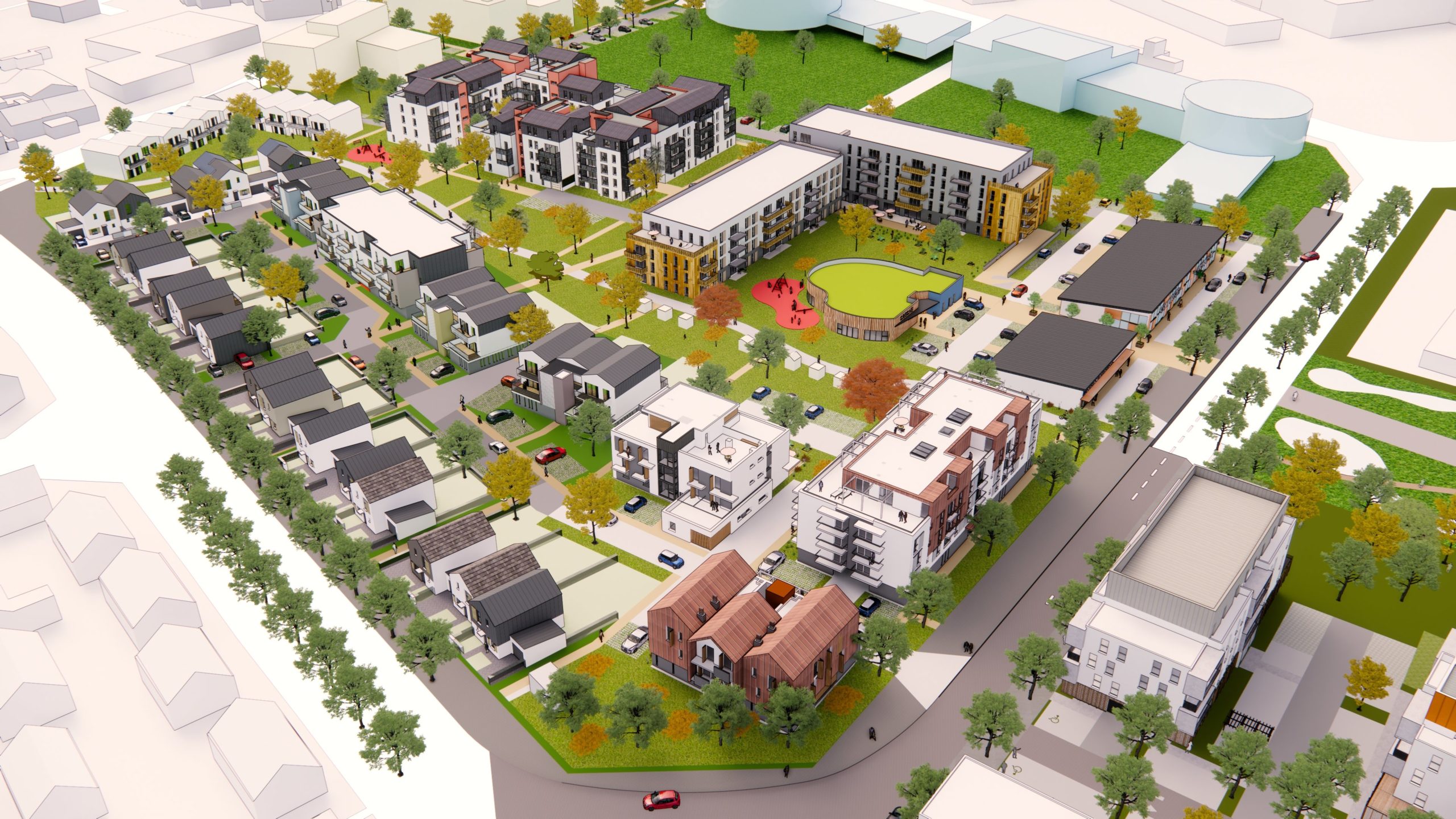 ÎLOT LECLERC - LUISANT - Territoires en Action